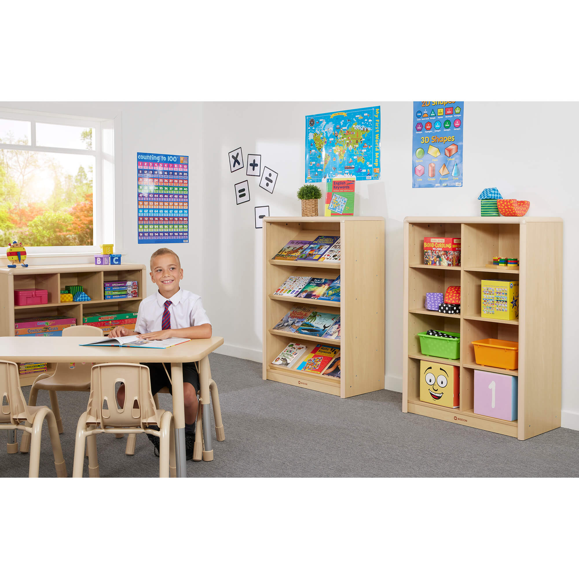 Sloping Book Display | Profile Education